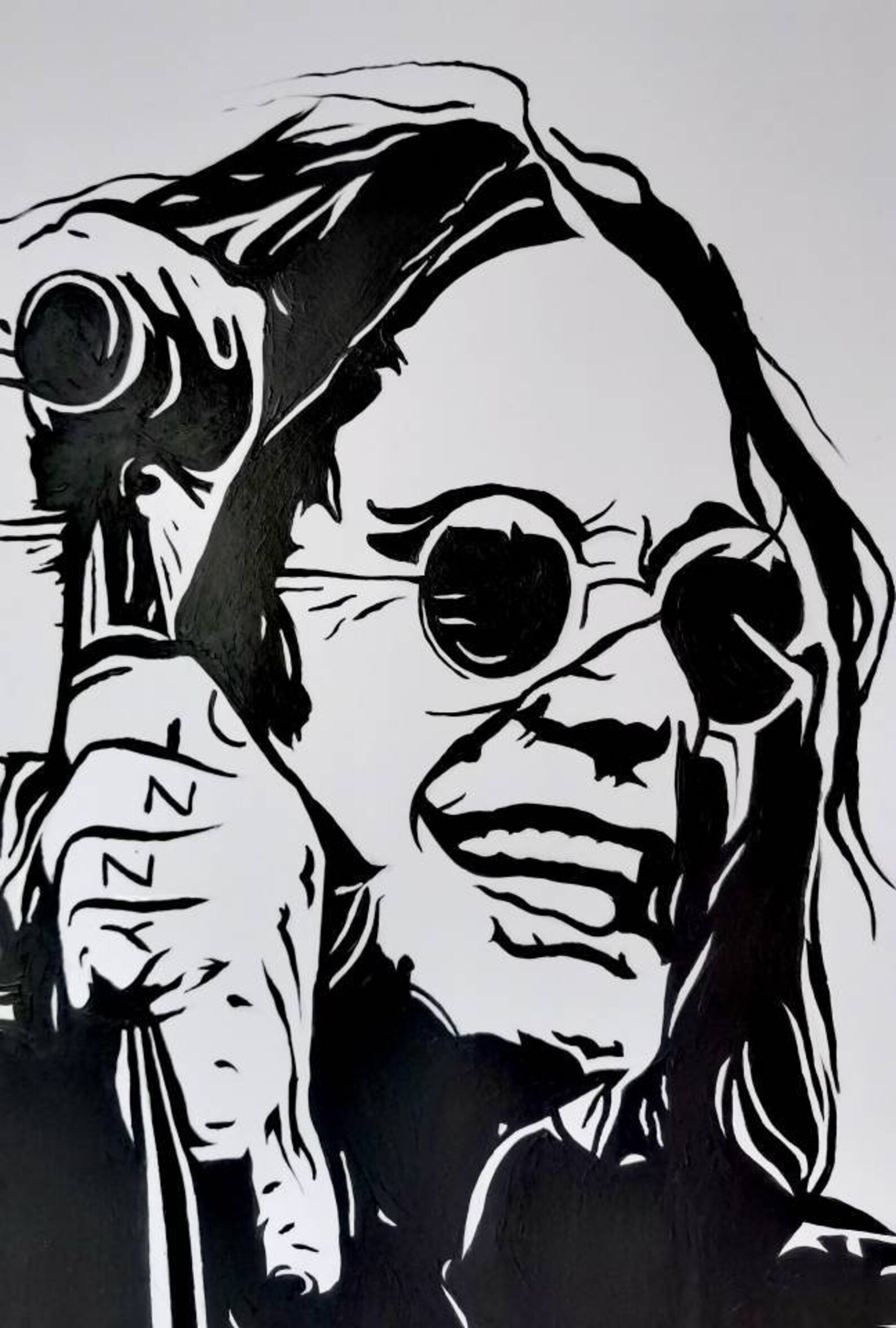 Ozzy Osbourne ORIGINAL Hand Painted portrait | Etsy