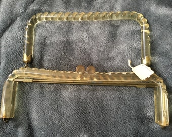Lucite Handle Purse - Etsy