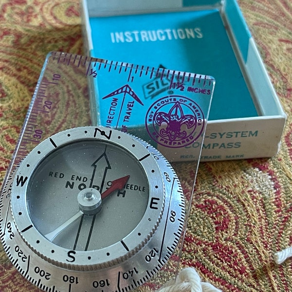 Vintage Silva Compass - Etsy