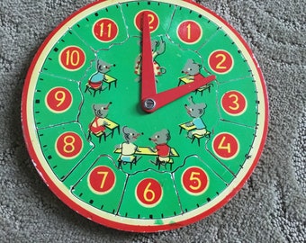 Mouse Ran up Clock - Etsy