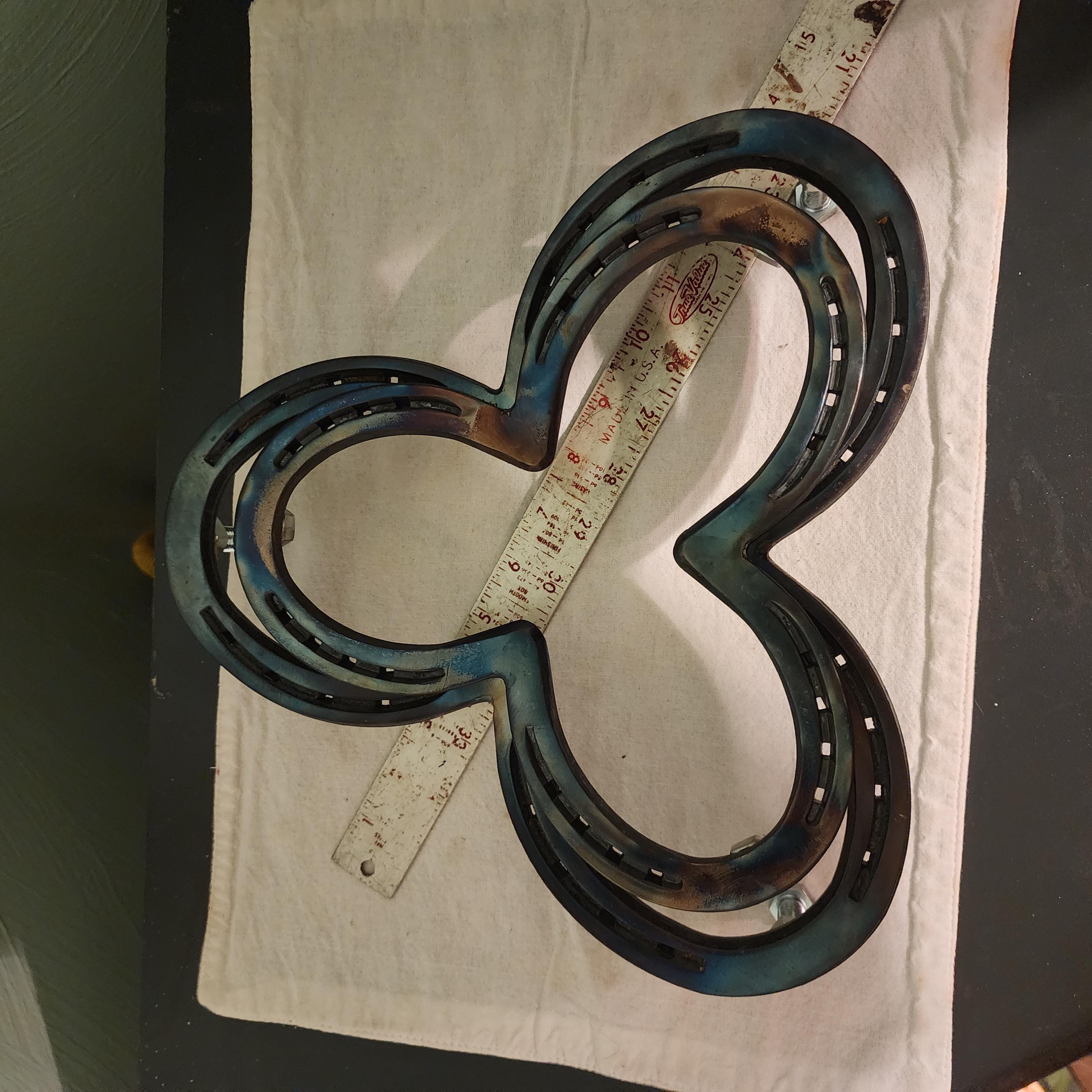 Welded Horseshoe Trivet /height Adjustable / Handmade / Highest Quality ...