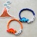 Toddler Dinosaur Name Bracelet | Boys Bracelet | Toddler Jewelry ...