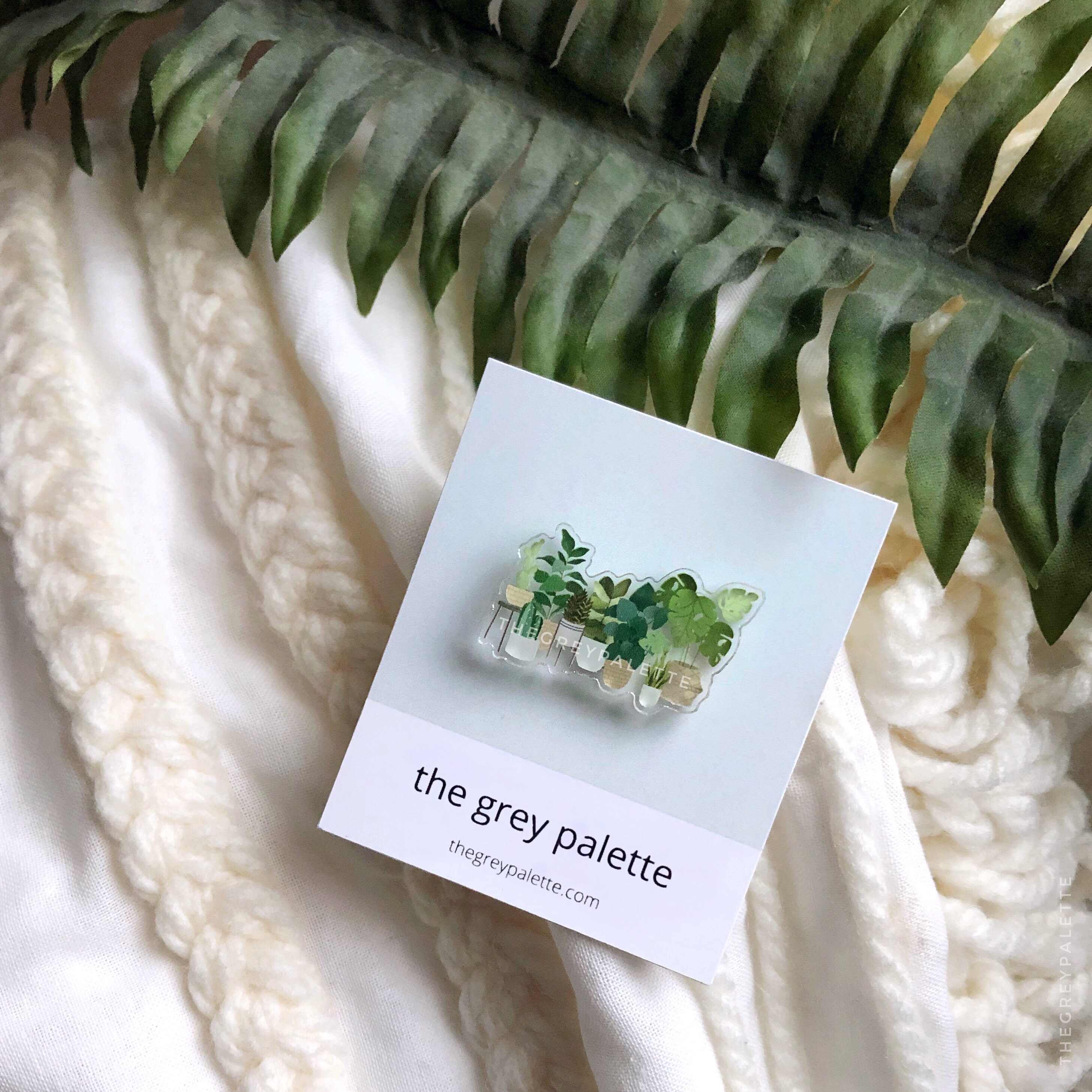 Plant Pin Gardening Pin Plant Lover Gift Plant Gifts - Etsy