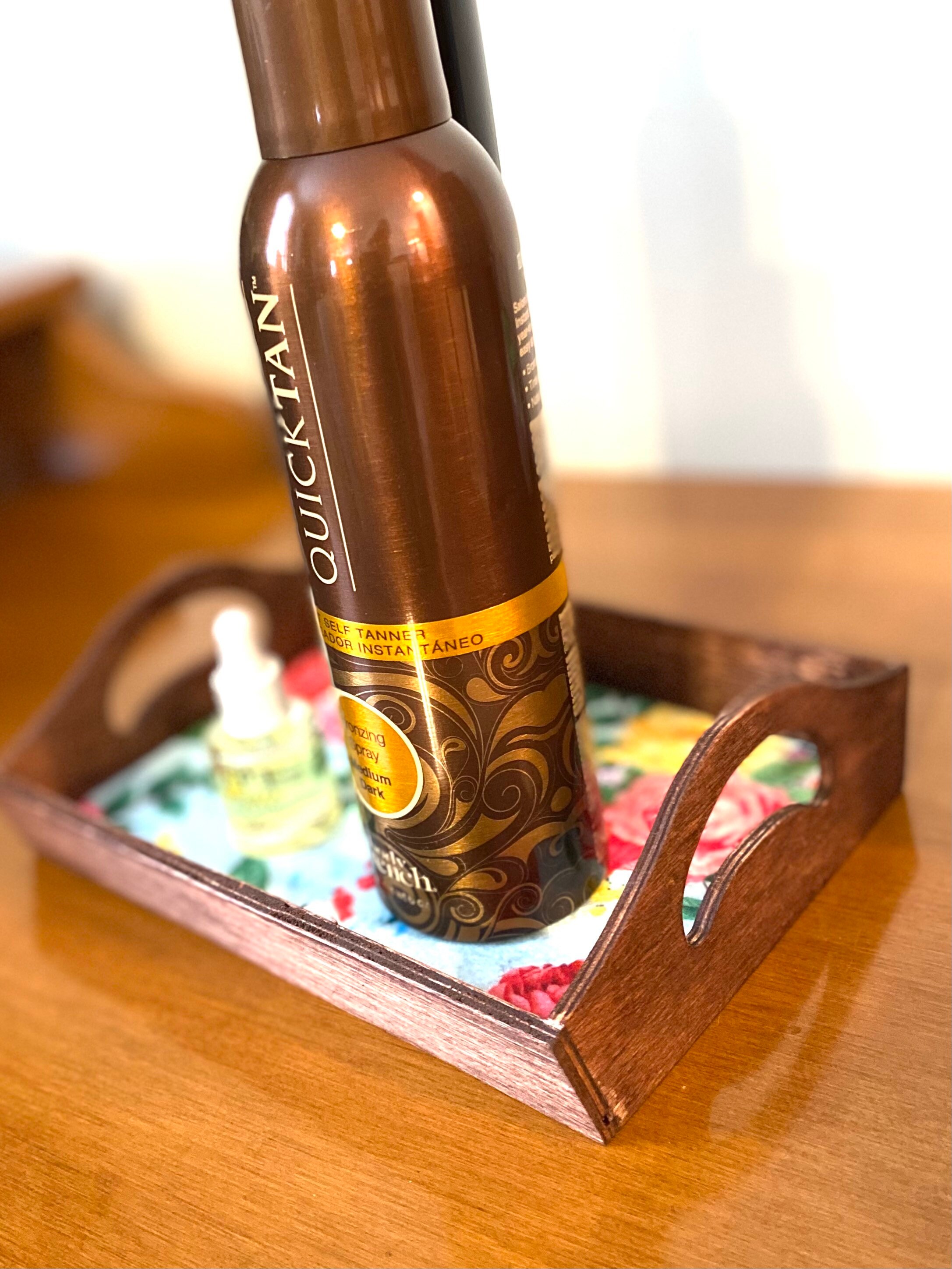 The Splash Tray Vanity Tray Wooden Perfume Tray Open Wood - Etsy UK