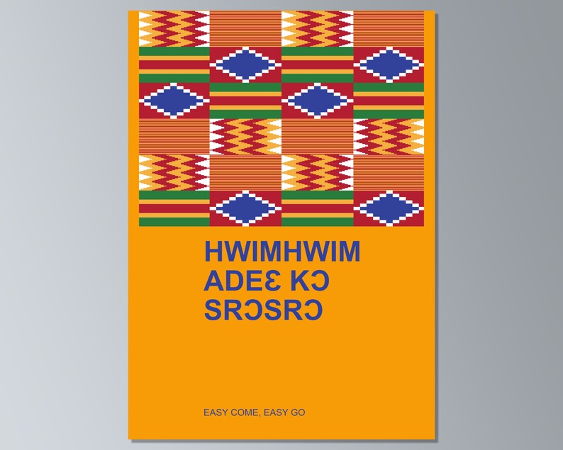A4 Poster ONLY Digital Download African Language Twi Ghana - Etsy