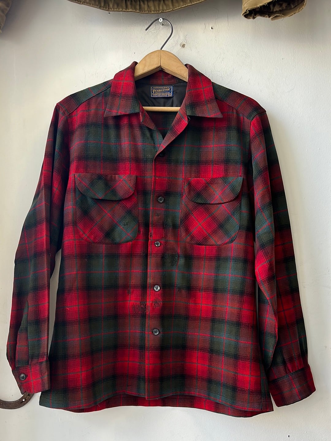 1960s Pendleton Flannel Shirt - Etsy