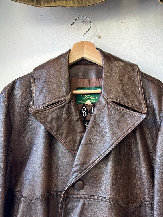 1960s W&J Wilson Leather Trench - Gem