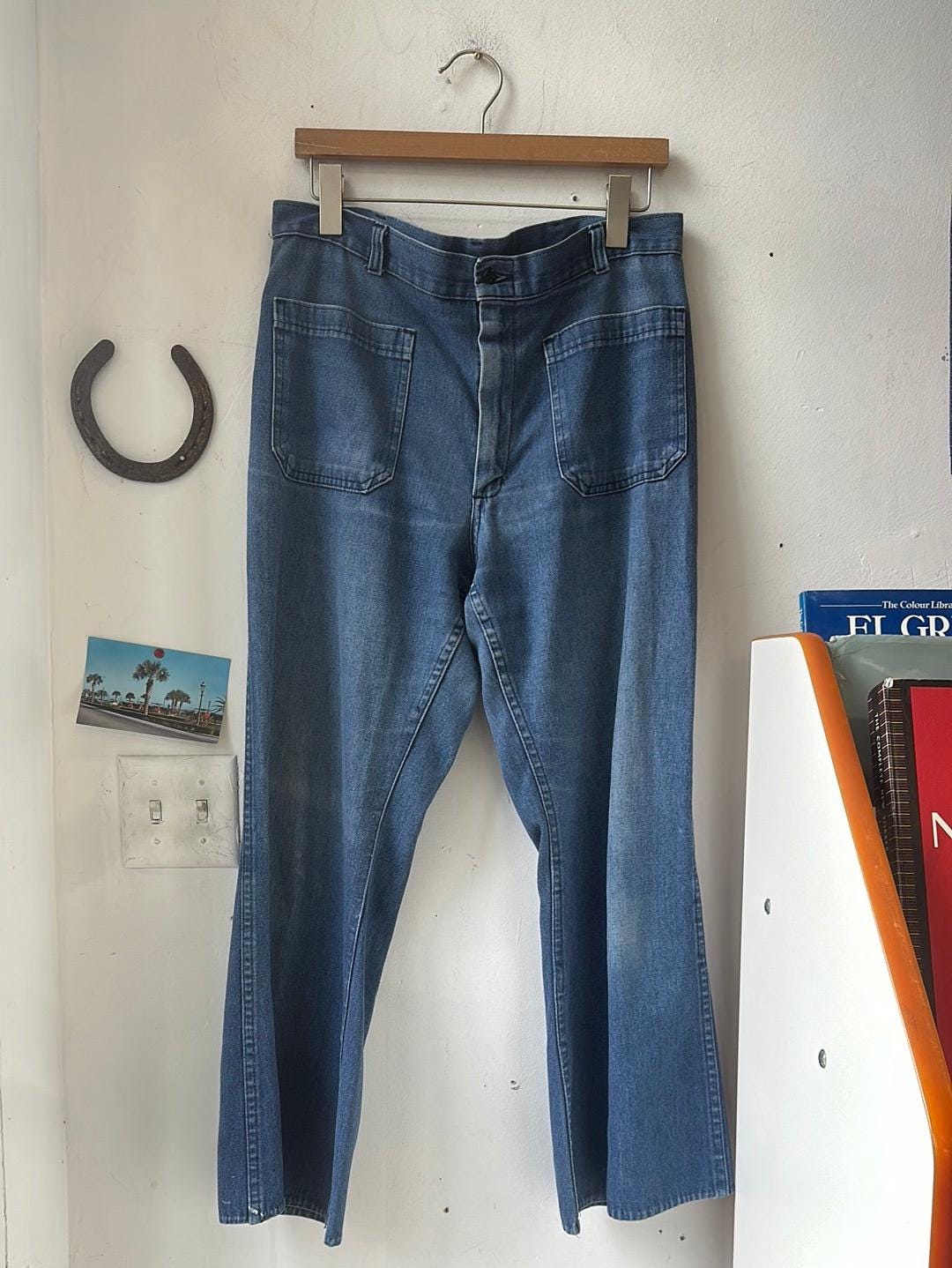 1980s USN Denim 33x28.5 - Etsy