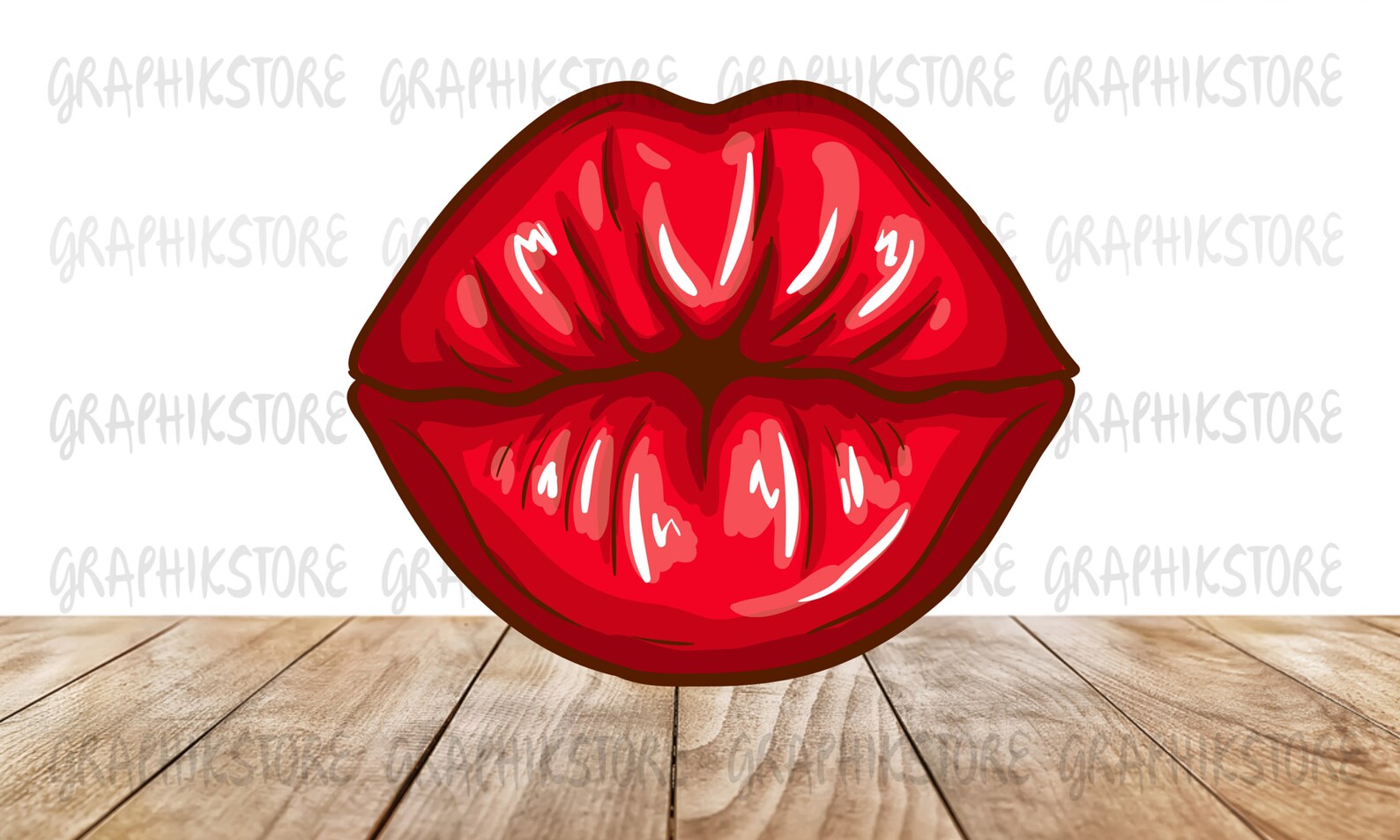 Labios besados SVG Labios fruncidos SVG Labios humeantes | Etsy