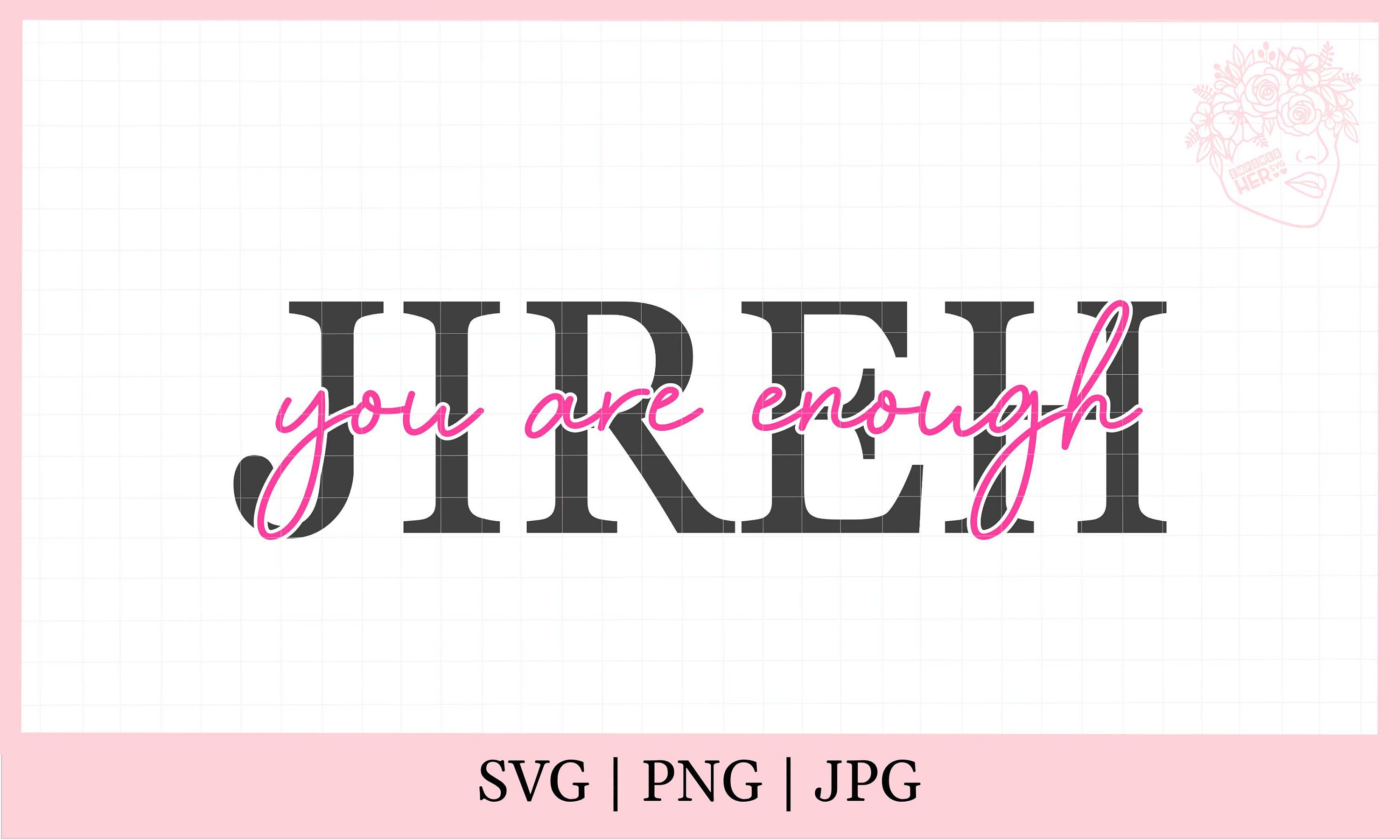 Jireh Svg, Jireh Shirt Svg, Jehovah Jireh Svg, Enough Svg, Christian ...