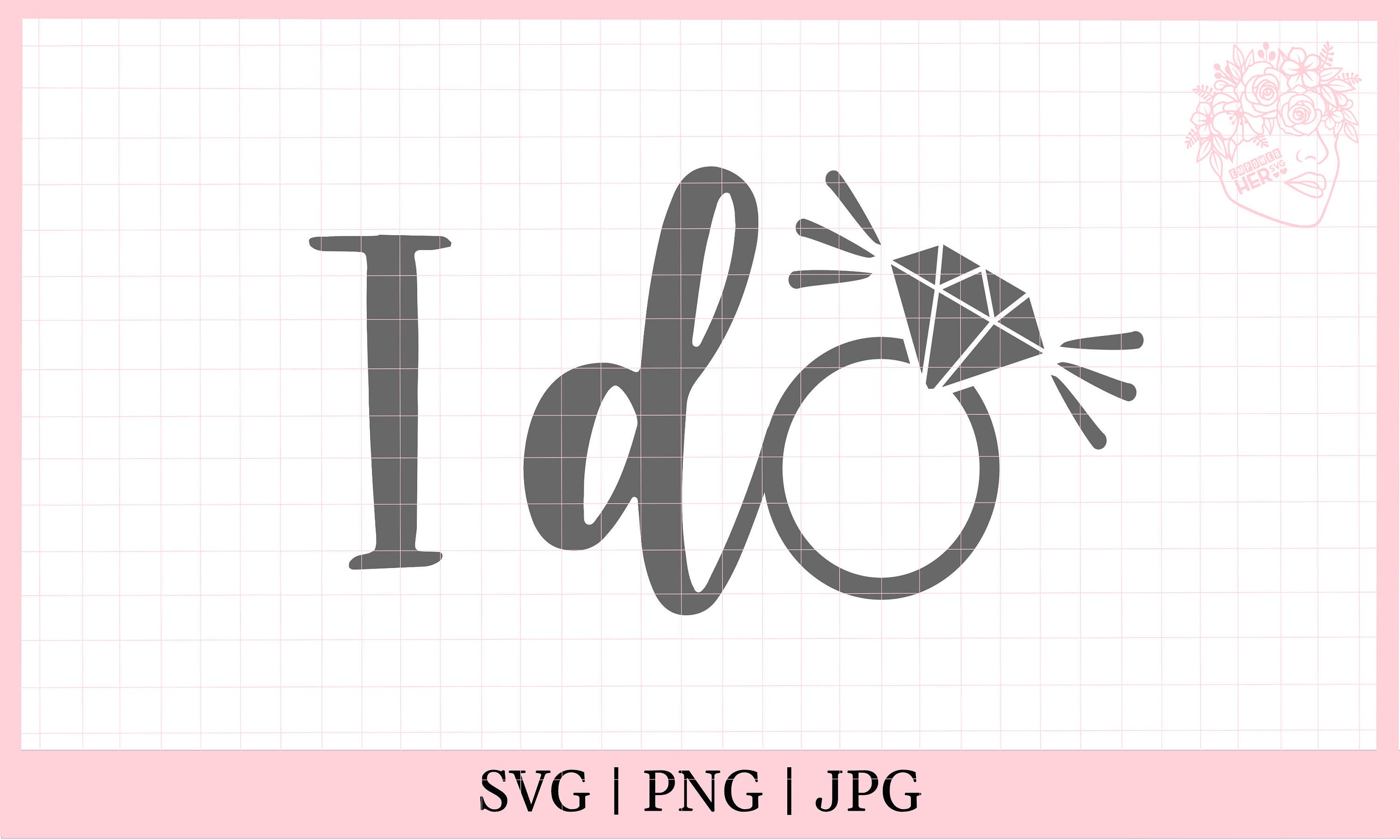 I Do Crew Svg I Do Svg I Do Crew Cut File Bridal Party Svg - Etsy