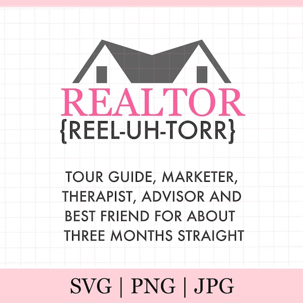 Realtor Svg - Etsy