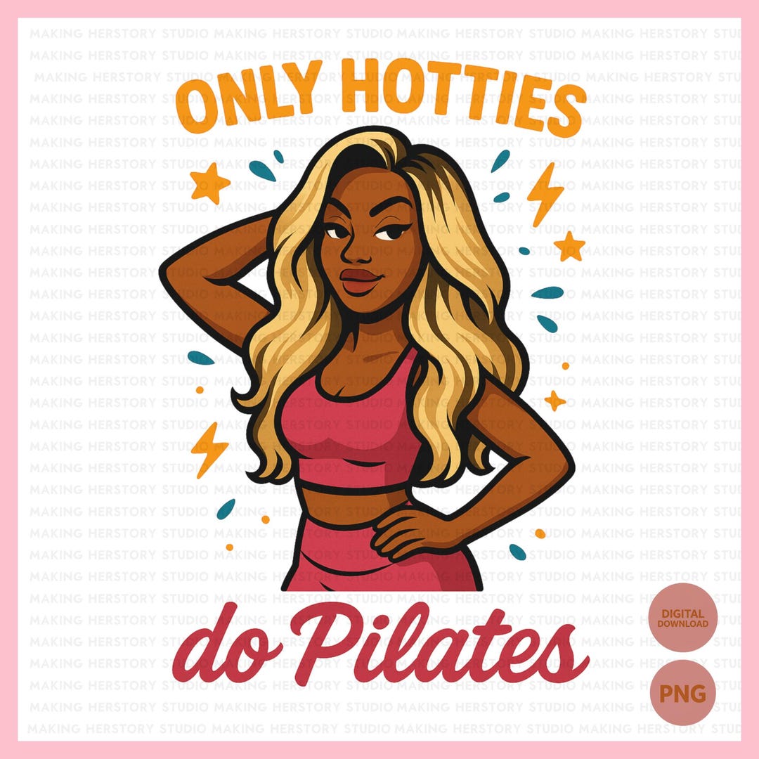 Funny Pilates Quotes SVG PNG | Pilates Girl Clipart | Fitness ...