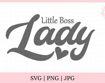 Little Boss Lady Svg, Baby Girl Shirt Designs, Funny Mini Boss Cut File ...