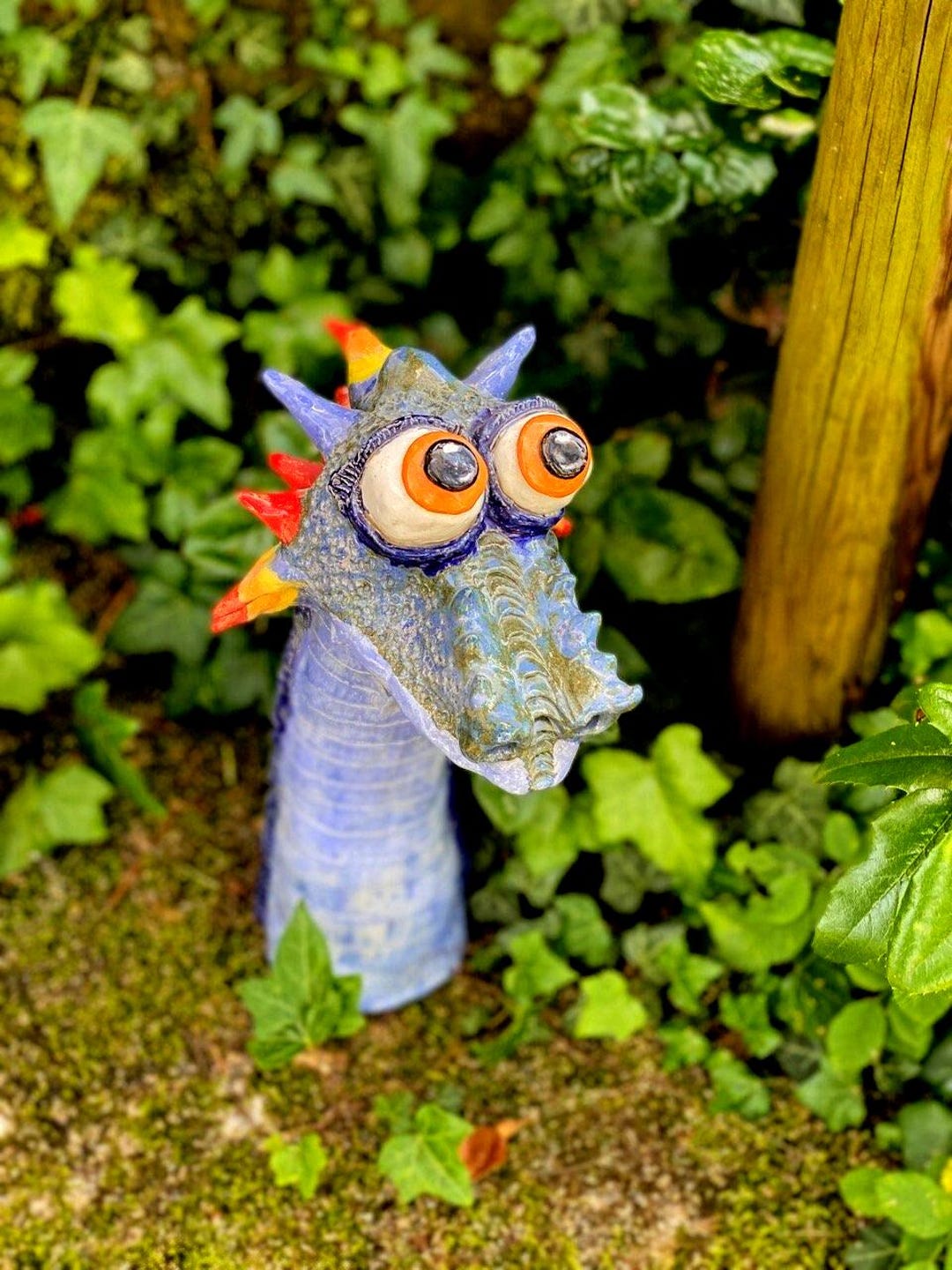 Dragon Head Made of Clay, - Etsy