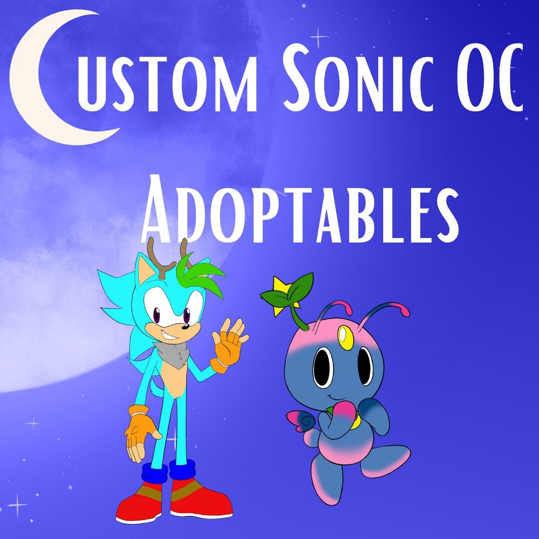 Custom Sonic OC Adoptables - Etsy