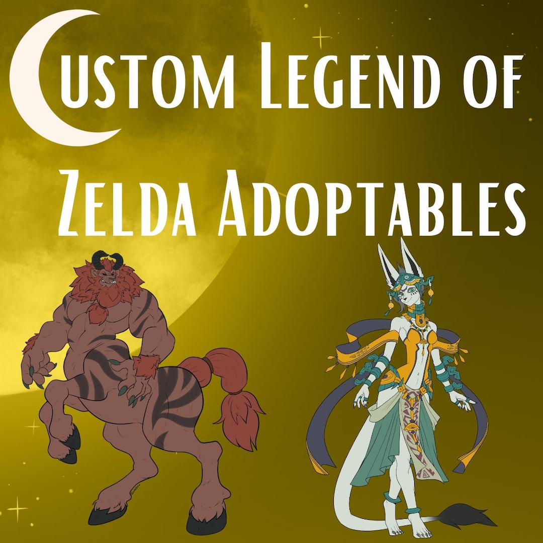 Custom Legend of Zelda Adoptables - Etsy