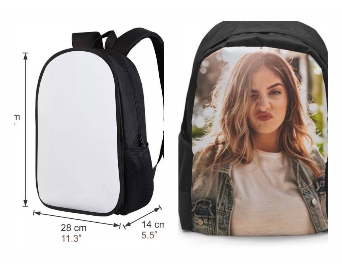 Sublimation Backpack Can Be Used for Adults or Children to Customize ...