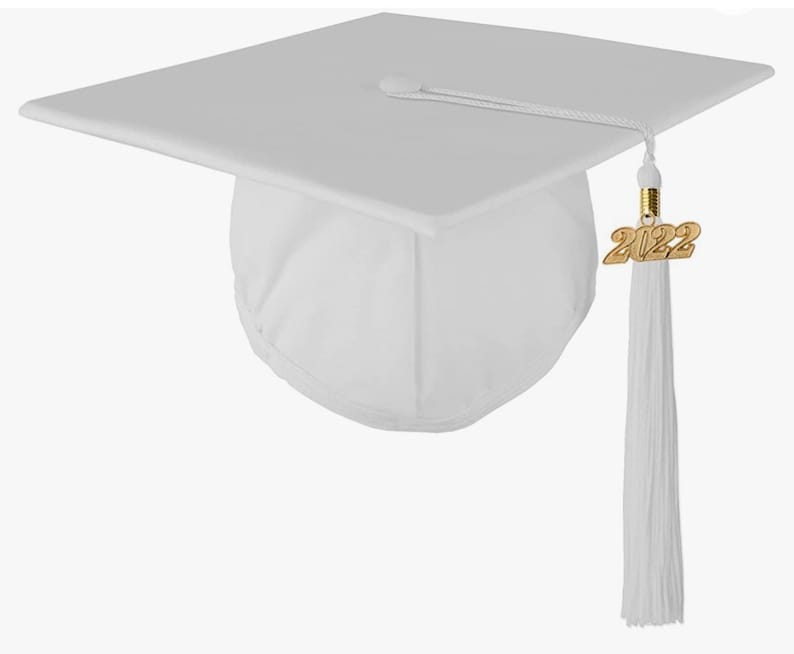 Graduation Cap Sold Blank White Add You Designs to Customize. - Etsy UK