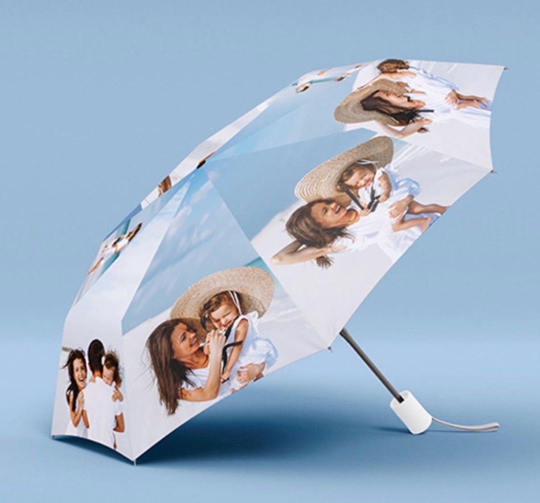 Sublimation Small Umbrellas Sold Blank White Picture is Just to Show a ...