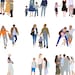 Flat Vector Cutout People (81 Pieces), Transparent PNG, Digital ...