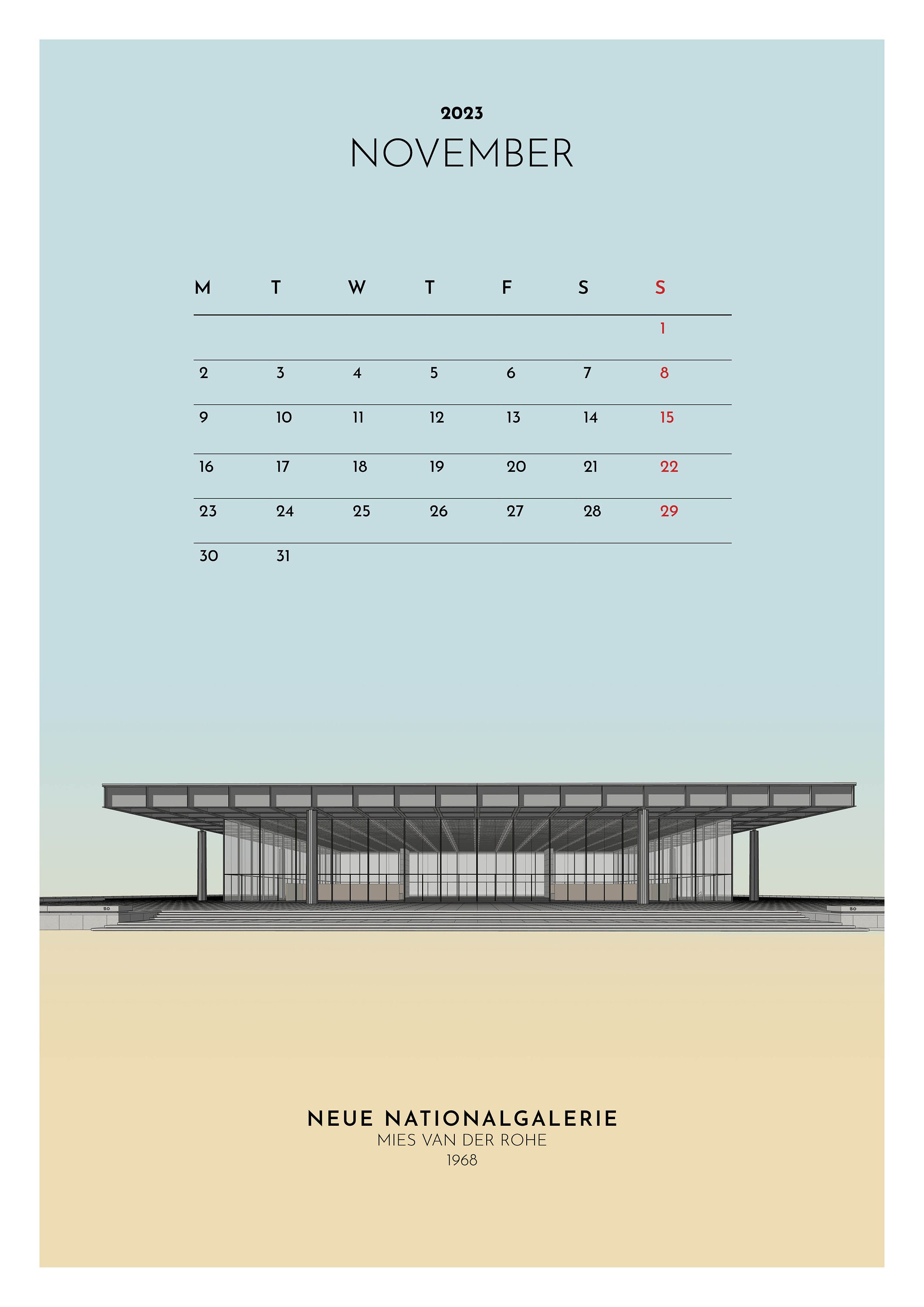 Architect's 2024 Calendar DIGITAL - Printable Wall Art for Architects ...