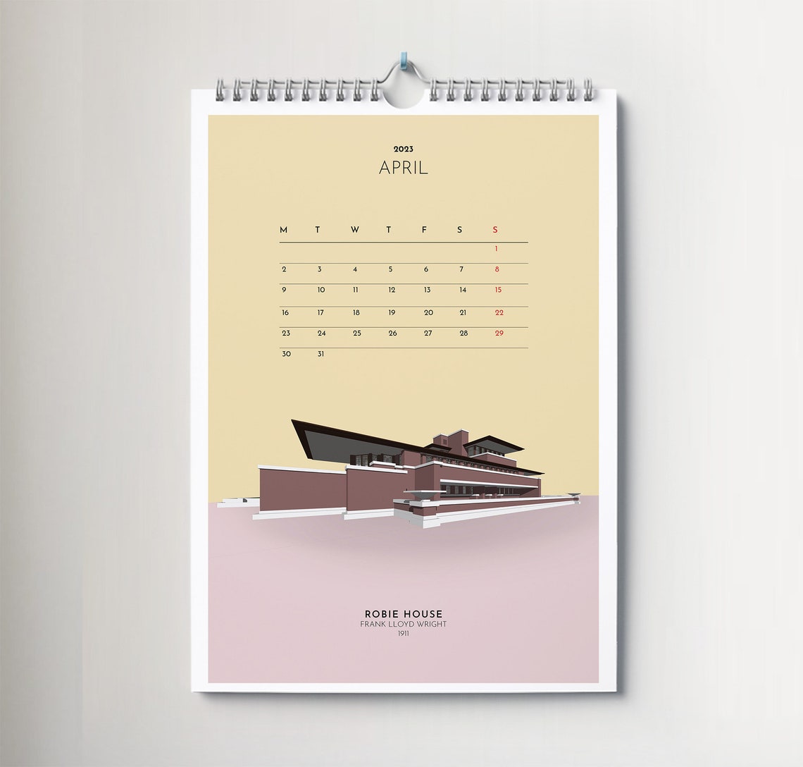 Architect's 2024 Calendar DIGITAL - Printable Wall Art for Architects ...
