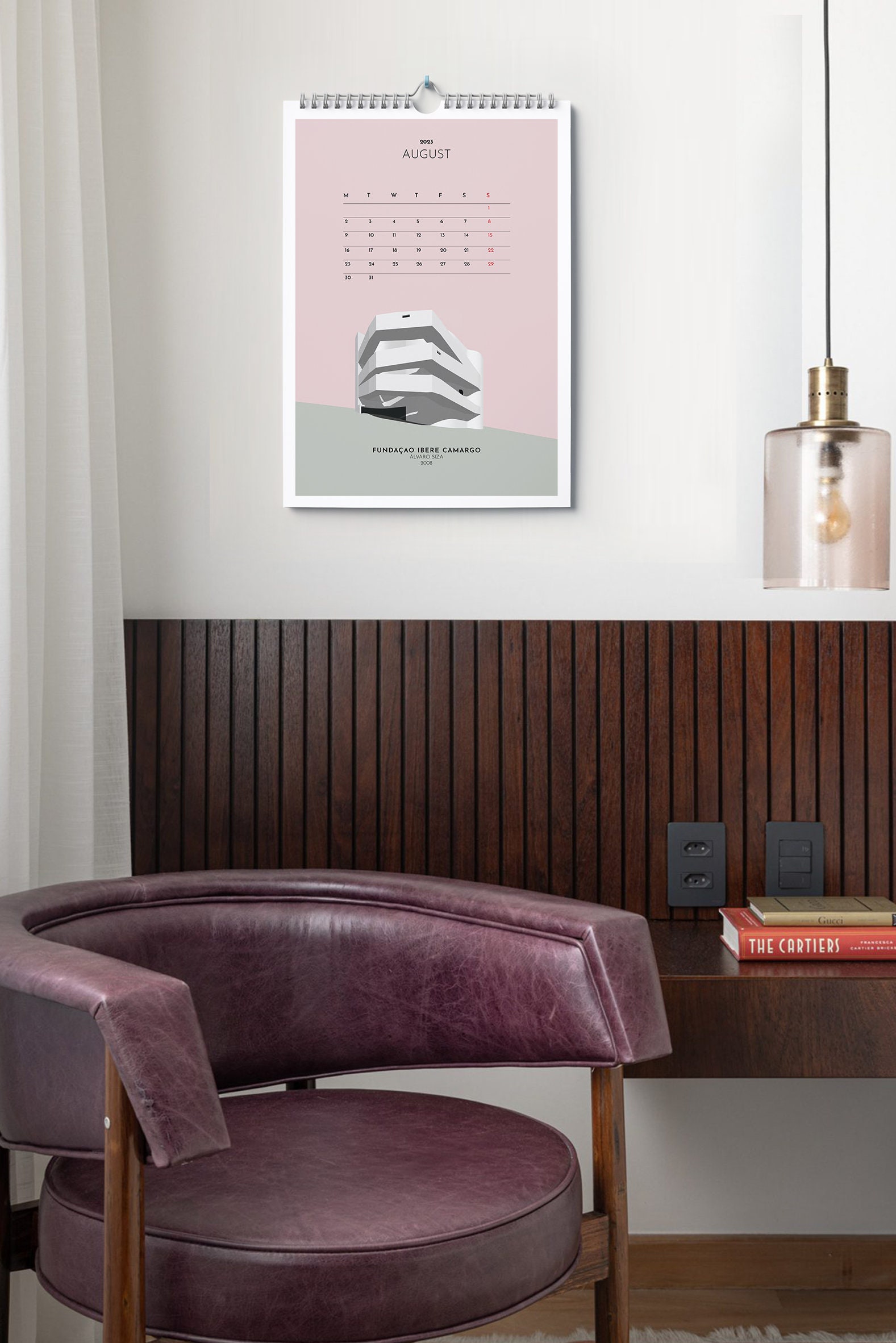 Architect's 2024 Calendar DIGITAL - Printable Wall Art for Architects ...