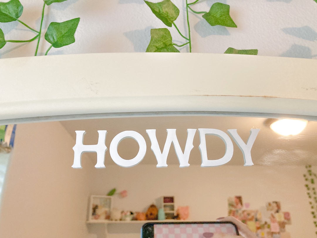 Howdy Decal Sticker Western Cowgirl/cowboy Sticker - Etsy