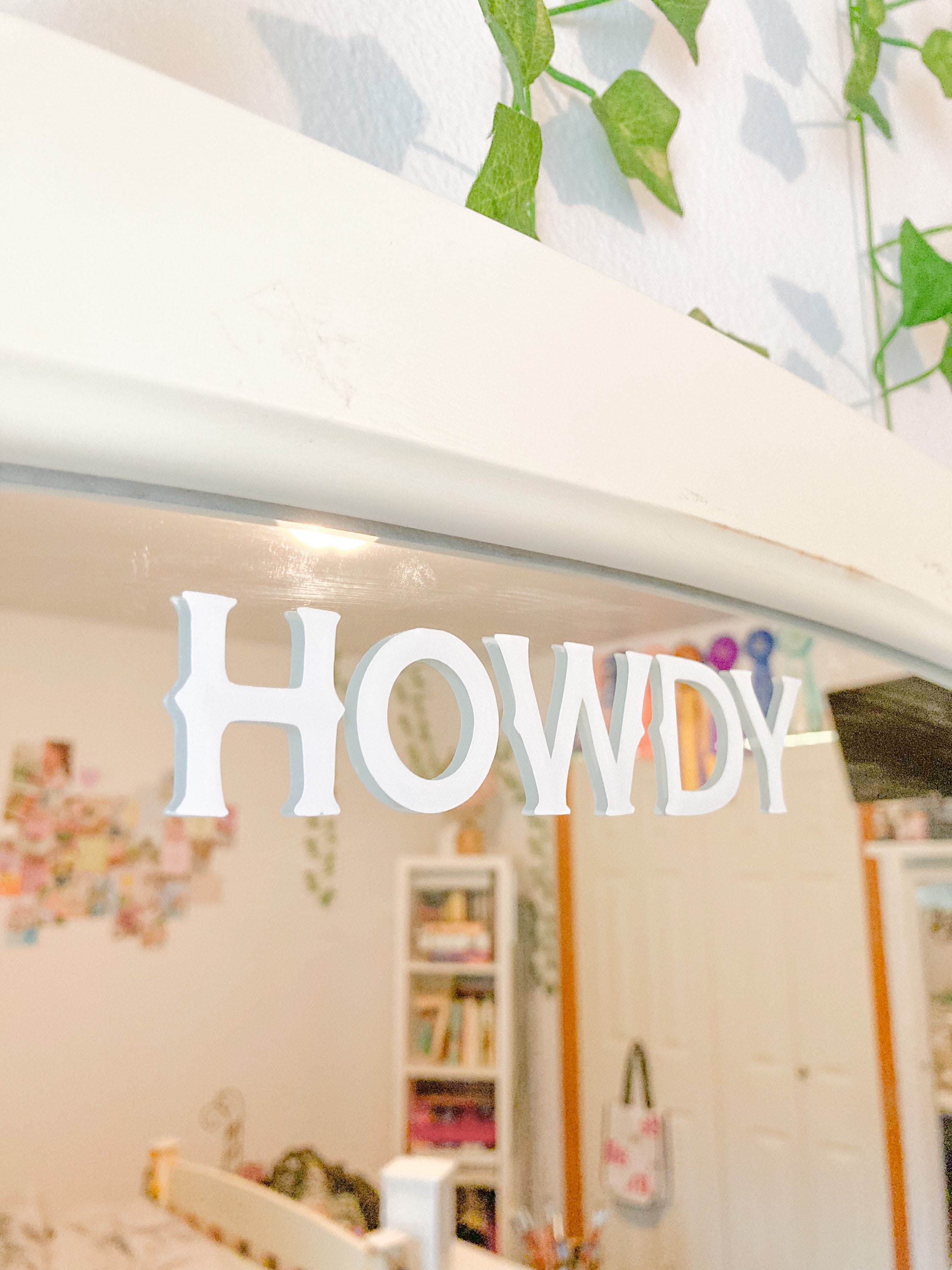 Howdy Decal Sticker Western Cowgirl/cowboy Sticker - Etsy