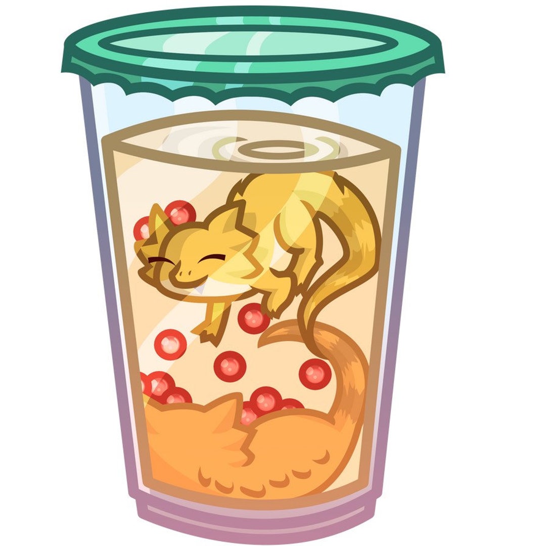 Handmade Vinyl Stickers, Boba Tea, Creatures, Fusions, Cute, Great ...