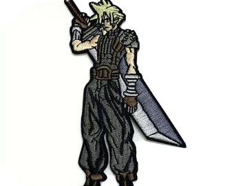 Final Fantasy VII FF7 Remake High Quality Shinra Patch Iron on /sew On ...