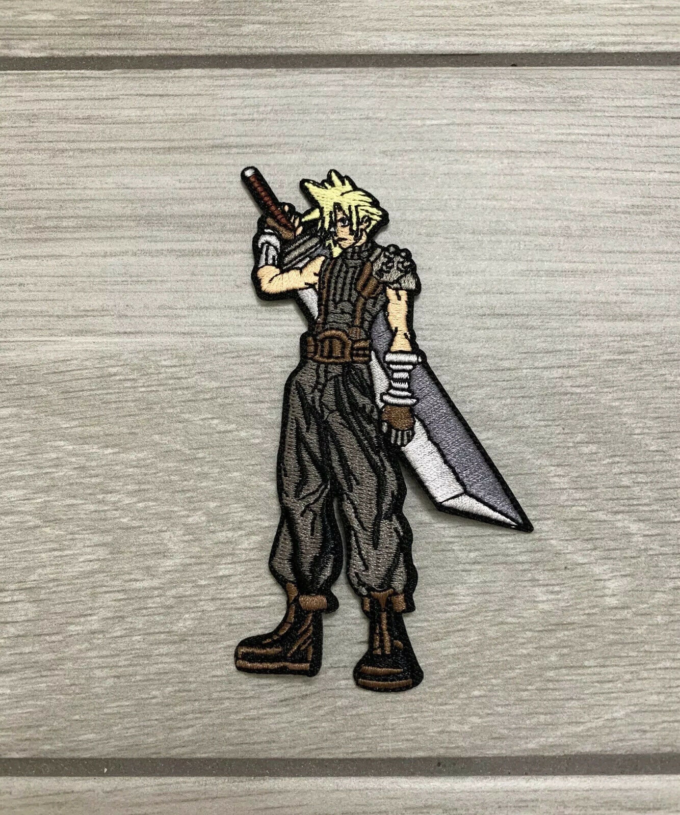 Final Fantasy VII FF7 Remake High Quality Cloud Strife Patch Iron on ...