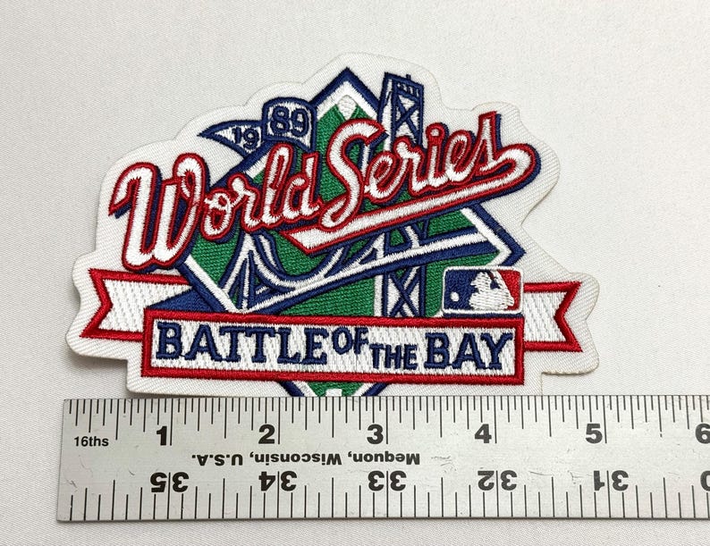 1989 MLB World Series Battle of the Bay Sleeve Patch - Etsy
