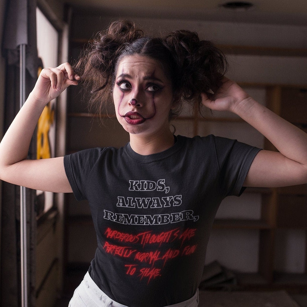 Murderous Thoughts Are Perfectly Normal... Dark Humor Horror Psychopath ...