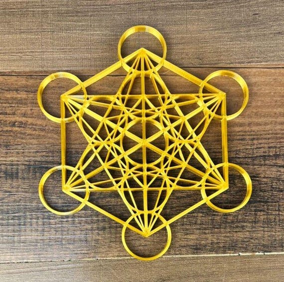 3d Print Metatron's Cube