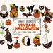 Vintage Halloween SVG Bundle: Retro Spooky Clipart (digital Download ...