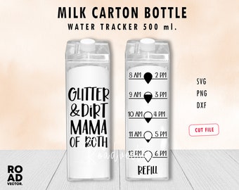 Water Bottle Time Log Svg - Etsy