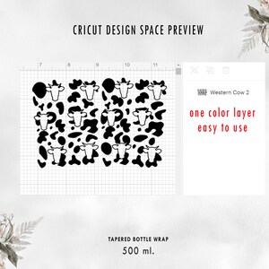 Western Cow 500 Ml for Milk Carton Bottle Wrap, Bull Cow Skin Head ...