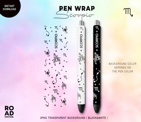 Pens & Markers Paper, Party & Kids Scorpio Beaded Pen Card Making ...