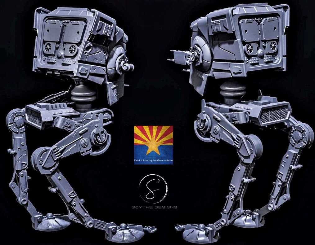 First Order AT-ST Walker undamaged or Battle Damaged - Etsy