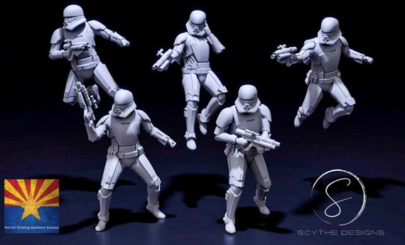 Jetpack Troopers squad of 5 - Etsy