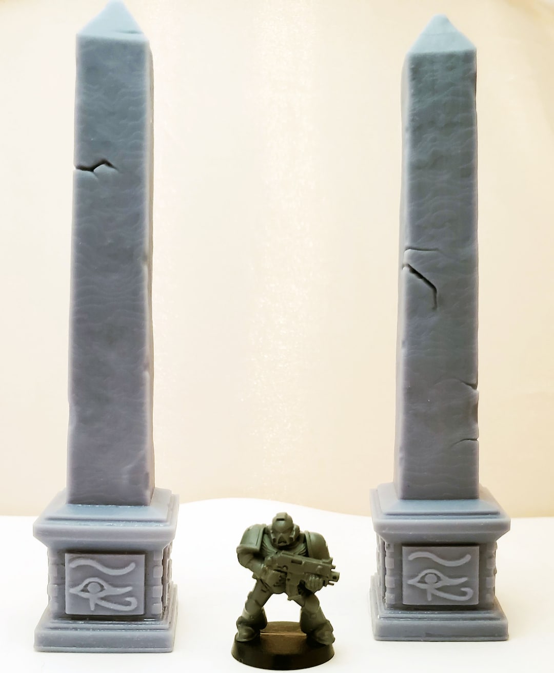 Obelisks X2 (one Pair); Wargame Terrain / Miniature Terrain - Etsy