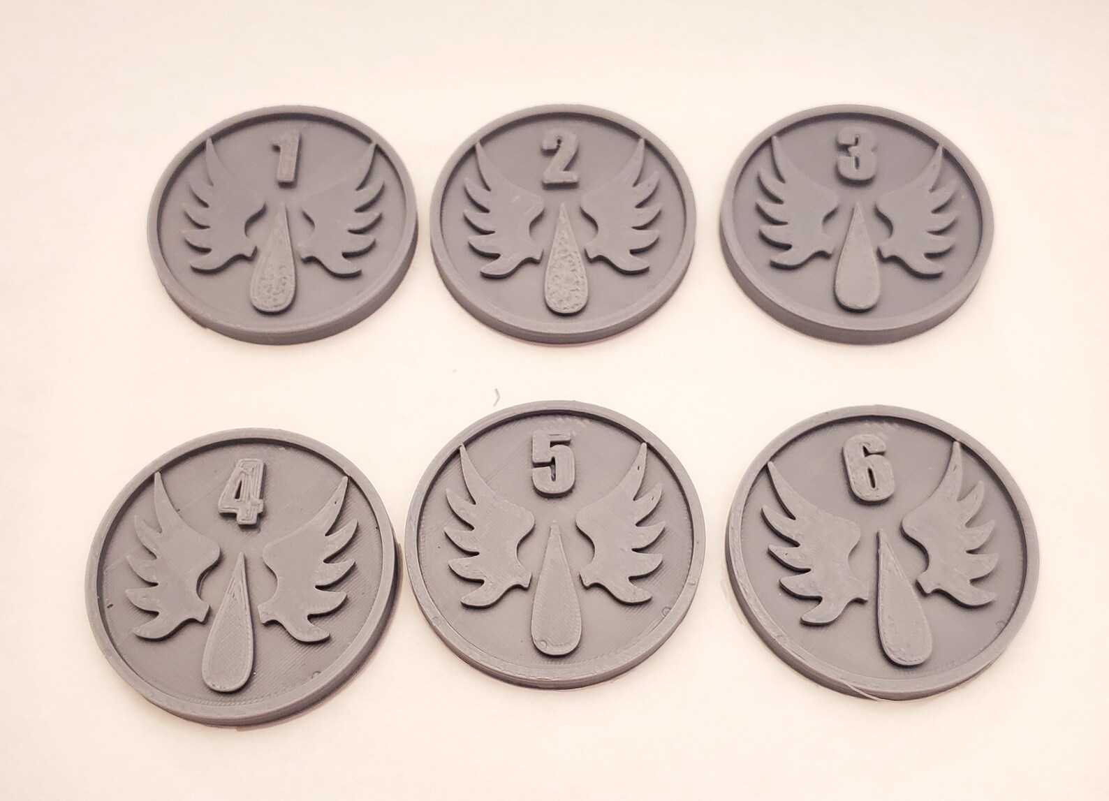 Blood Drop Tokens / Objective Markers / Turn Markers - Etsy