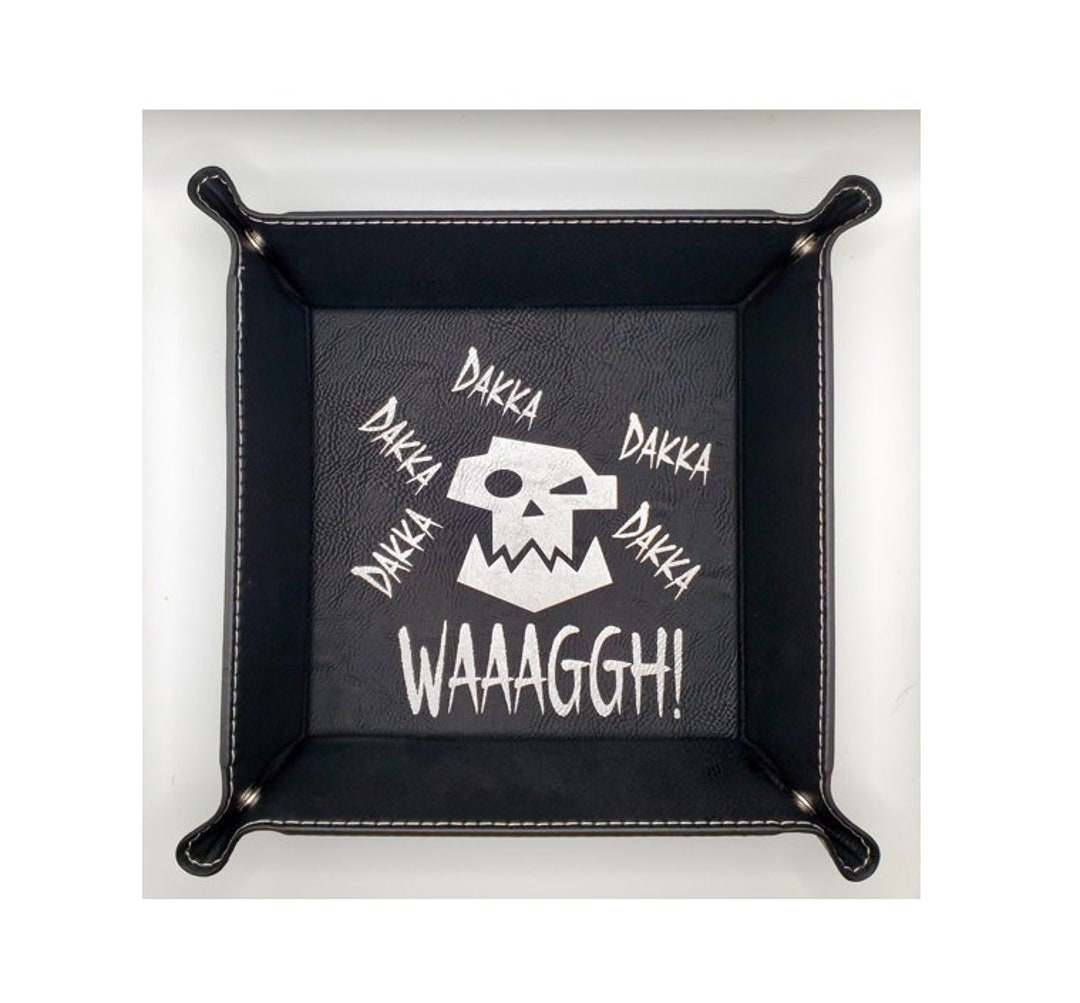 Ork Leather Dice Tray - Etsy