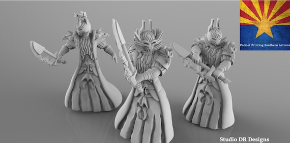 Old Masters of Dread with Corrupted Blades x3 Studio DR | Etsy