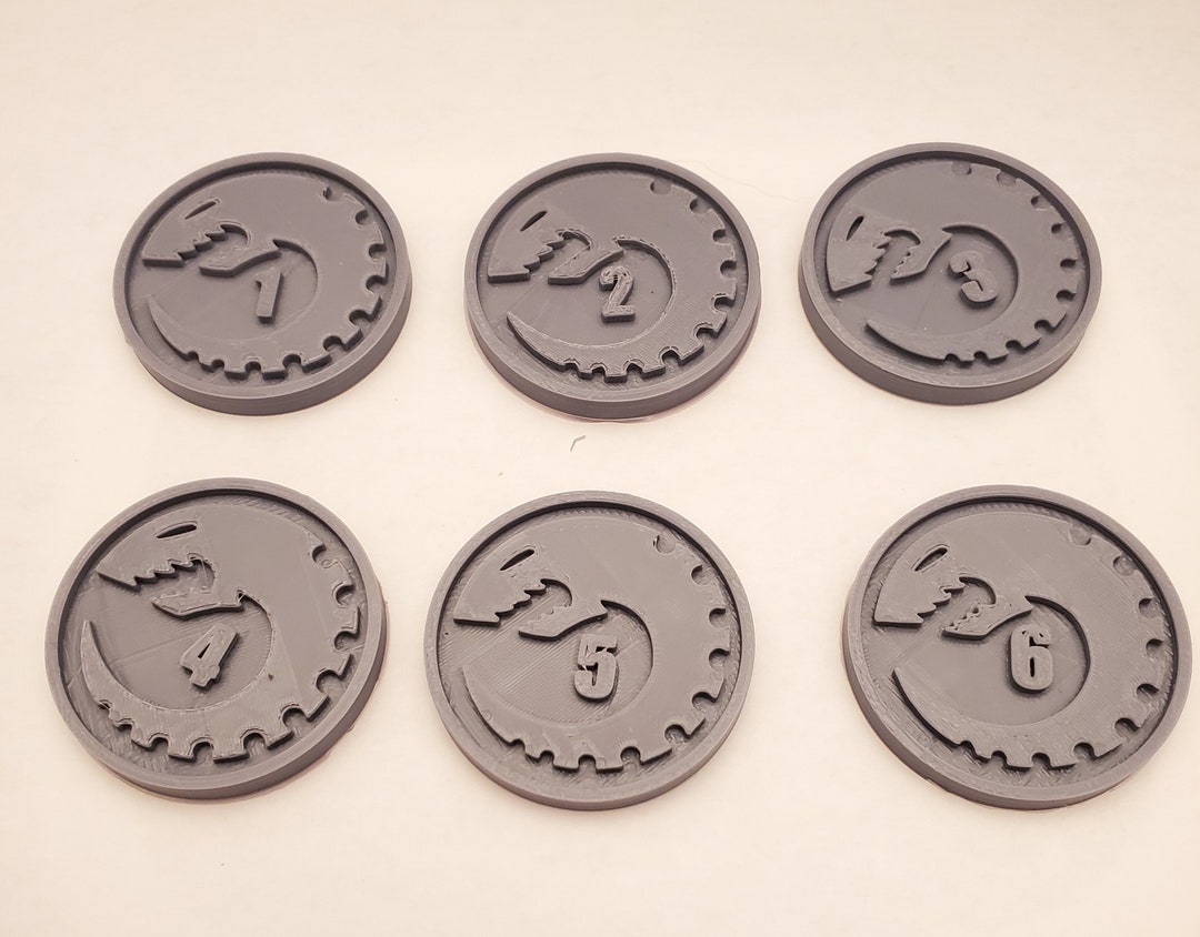 Alien Genetic Thief Tokens / Objective Markers / Turn Markers - Etsy