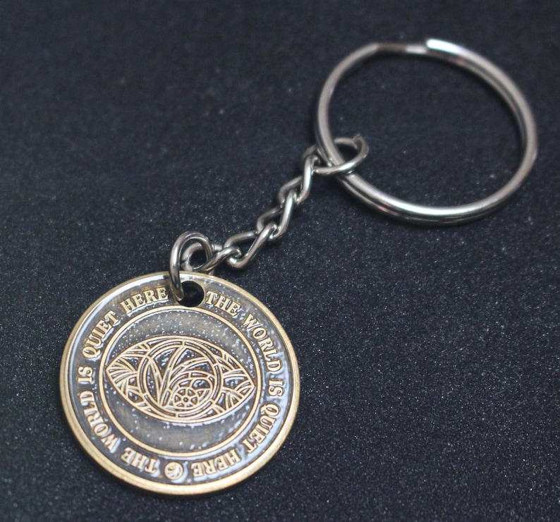 Antiqued Key Chain - Etsy