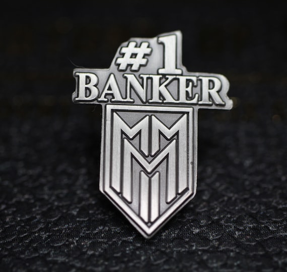 Mulctuary Money Management 1 Banker Pin - Etsy