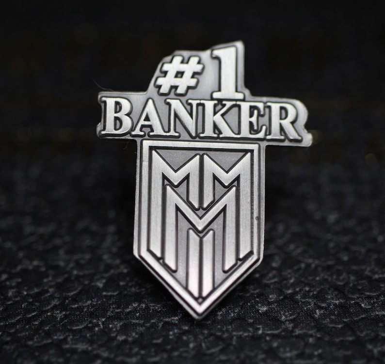 Mulctuary Money Management 1 Banker Pin - Etsy